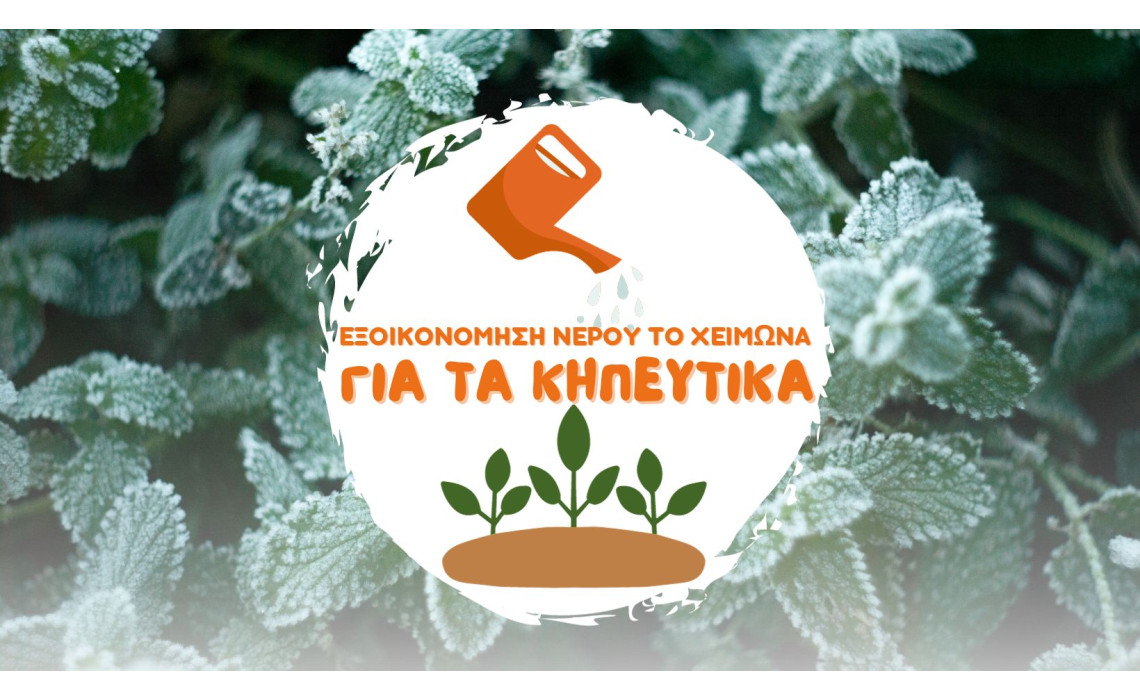 Εξοικονόμηση νερού τον χειμώνα για τα κηπευτικά